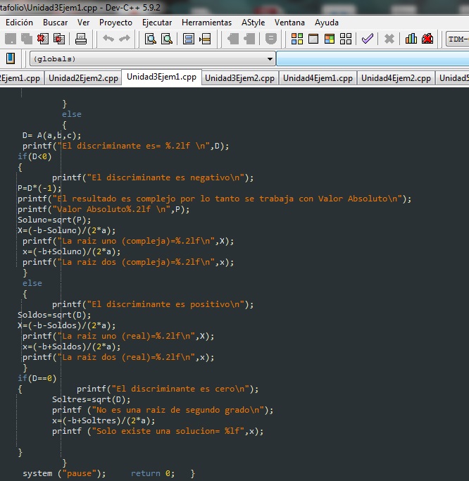 Unidad III - Fundamentos de Programación Estructurada :: Programacion ...